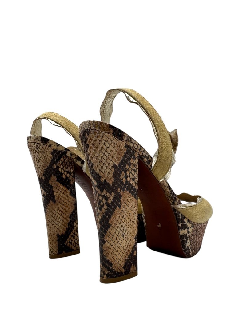 PRADA MEXICO – PYTHON HIGH HEEL PLATAFORM – Glam-my México
