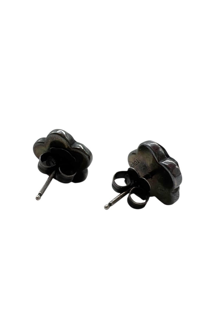 TOUS – ONIX FLOWERS EARRINGS SILVER – Glam-my México