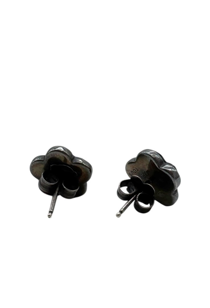 TOUS – ONIX FLOWERS EARRINGS SILVER – Glam-my México