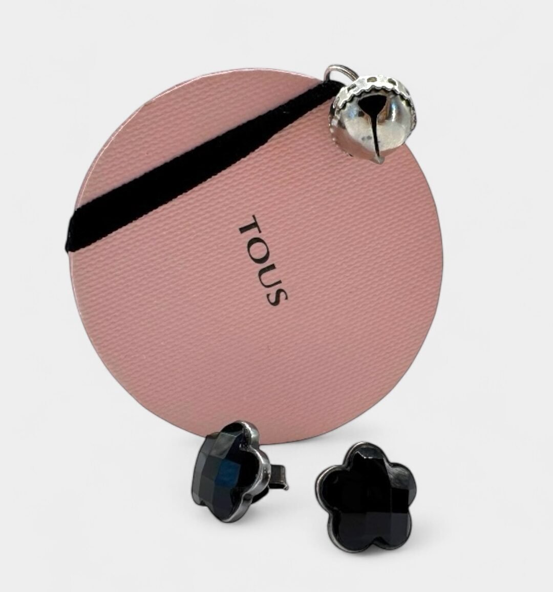 TOUS – ONIX FLOWERS EARRINGS SILVER – Glam-my México